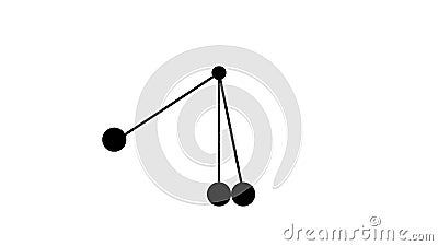 Wrecking Ball or Dot Loading Animation Looping Motion Graphic Simple ...