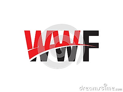WWF Letter Initial Logo Design Vector Illustration | CartoonDealer.com ...