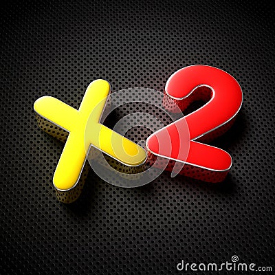 X2 3D. Royalty-Free Illustration | CartoonDealer.com #207691020