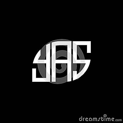 YAS Letter Logo Design On White Background. YAS Creative Initials ...