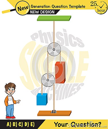 Physics, Science Experiments On Force And Motion With Pulley, Pulley ...