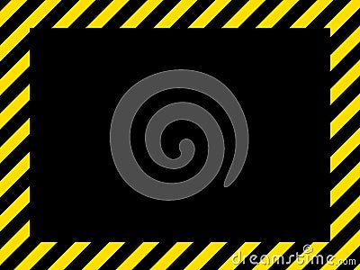 Yellow Black Border Stock Photo - Image: 2863720