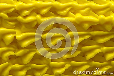 Yellow Icing Stock Image - Image: 21820931