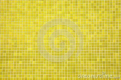 Yellow Mosaic Tiles Stock Photography - Image: 13636232