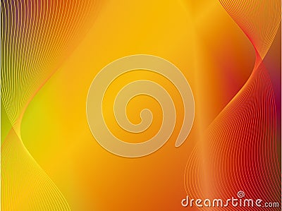 Yellow Orange Gold Abstract Background With Wave Royalty Free Stock ...