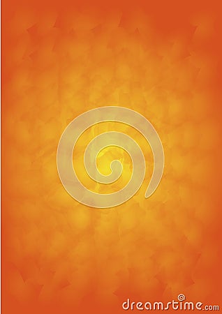 Yellow Orange Textured Poster Background Blank Graphic Layout Vector ...