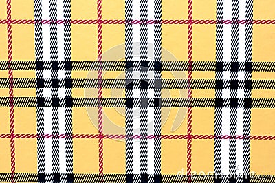 Yellow Plaid Royalty Free Stock Images - Image: 516049