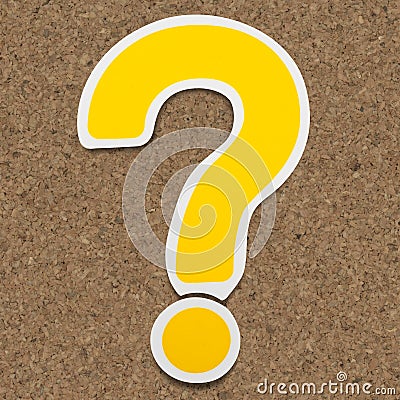 Yellow Question Mark Sign ? Icon Royalty-Free Stock Photography ...