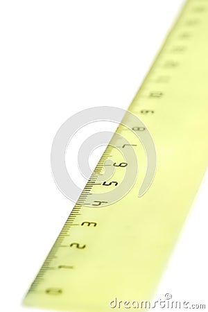 Yellow Ruler Stock Photo | CartoonDealer.com #15122844