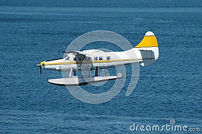 Yellow Seaplane Royalty Free Stock Photos - Image: 2666018