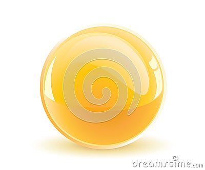 Yellow Sphere Stock Images - Image: 8363914