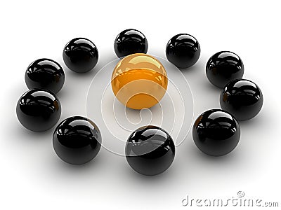 Yellow Sphere Royalty-Free Stock Photo | CartoonDealer.com #45873975