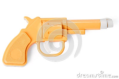 Yellow Toy Gun Royalty Free Stock Photos - Image: 10624698