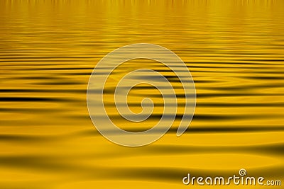 Yellow Water Background Stock Images - Image: 3237894