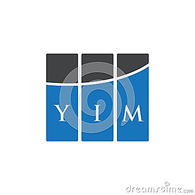 YIM Letter Logo Design On White Background. YIM Creative Initials ...