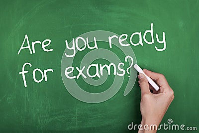 Are You Ready For Exams / Preparation Stock Photo - Image: 49961485