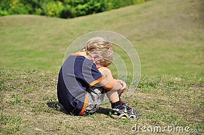 Young Boy Crying Stock Image - Image: 10917721