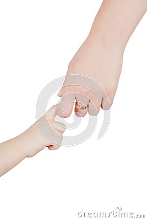 Young Child Hand Holding Adult Hand Royalty Free Stock Photos - Image ...