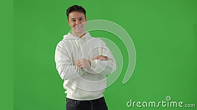 Young Handsome Male Model Posing for the Camera in a Studio ...