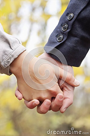Young Love - Couple Holding Hands Royalty Free Stock Photography ...