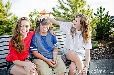 Young Teens Having Fun Stock Photography - Image: 29332342
