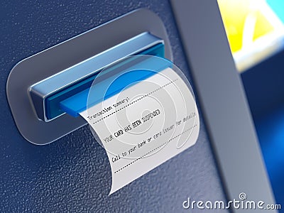 Your Card Has Been Suspended Stock Photo | CartoonDealer.com #45094572