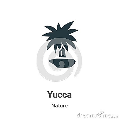 Yucca Vector Icon On White Background. Flat Vector Yucca Icon Symbol ...