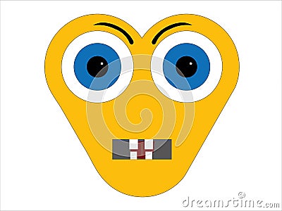 Vector Graphics Showing The Visualization Of A Human Face. Royalty-Free ...