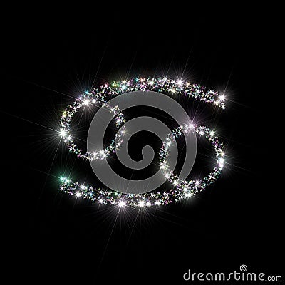 Zodiac Stars Cancer Stock Photo - Image: 23538580