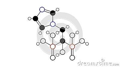 Zoledronic Acid Molecule, Structural Chemical Formula, Ball-and-stick ...