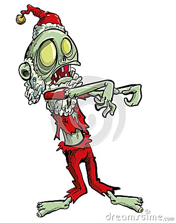 Zombie Santa Claus Stock Photos - Image: 28142333