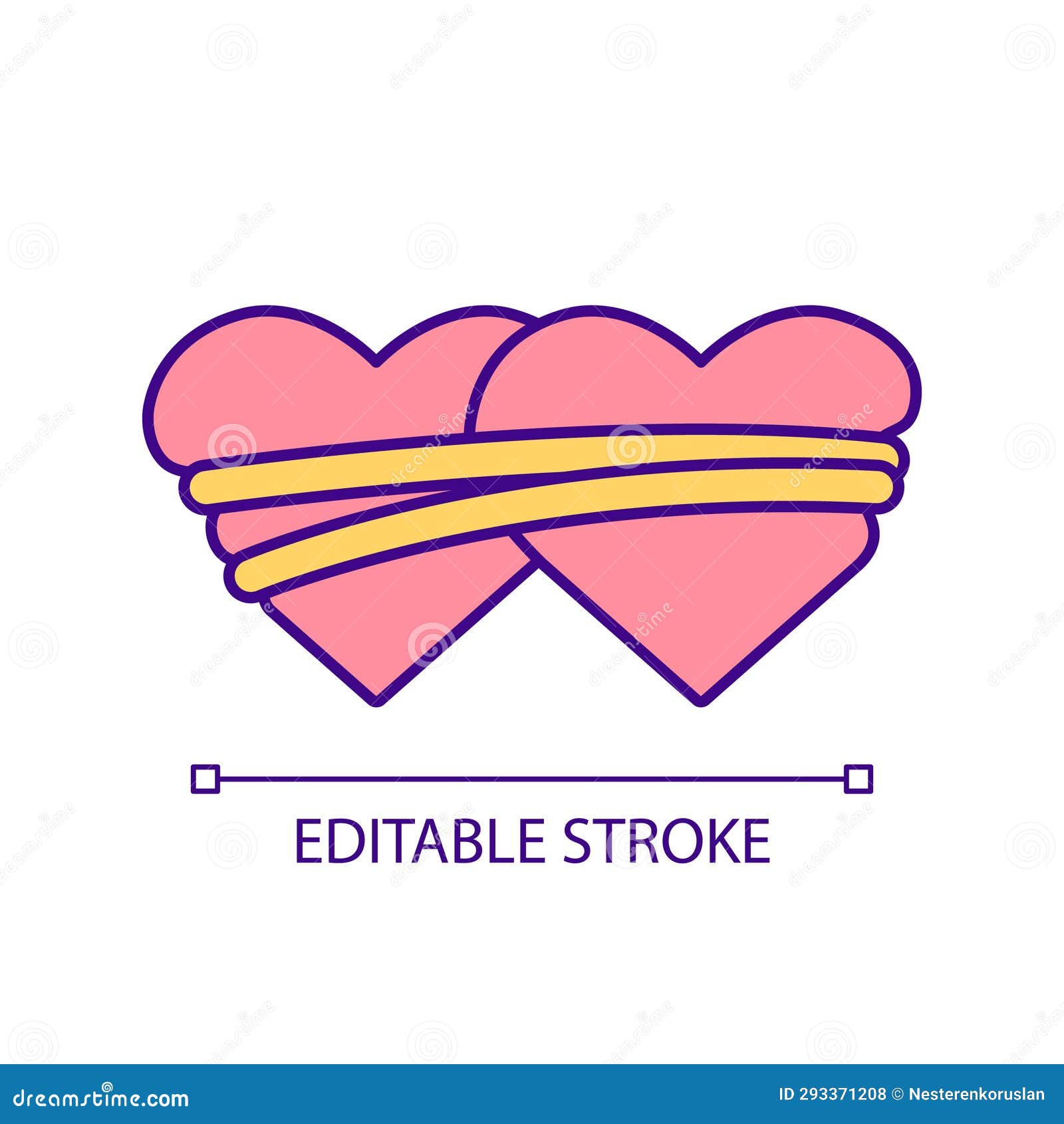 2.º Icono De Reactividad Simple Lineal Delgada Y Colorida Ilustración ...