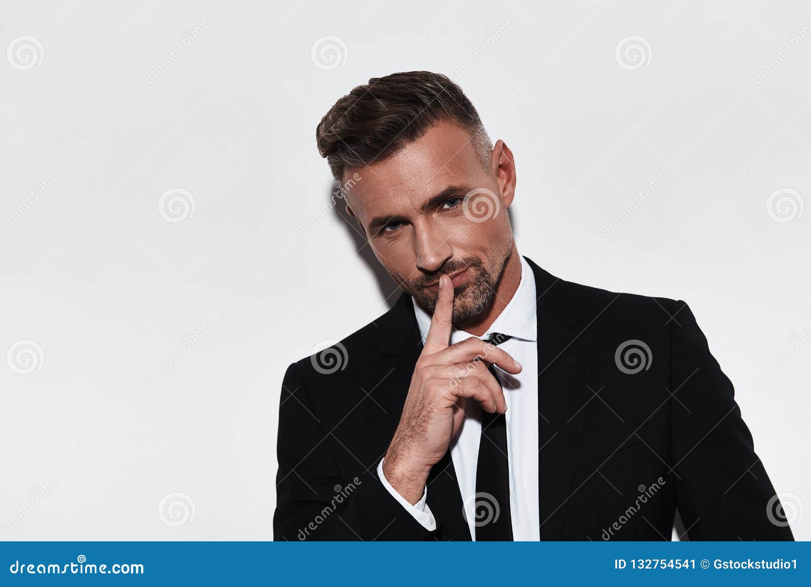 ¿Puede Usted Guardar Un Secreto? Imagen de archivo - Imagen de hombre ...