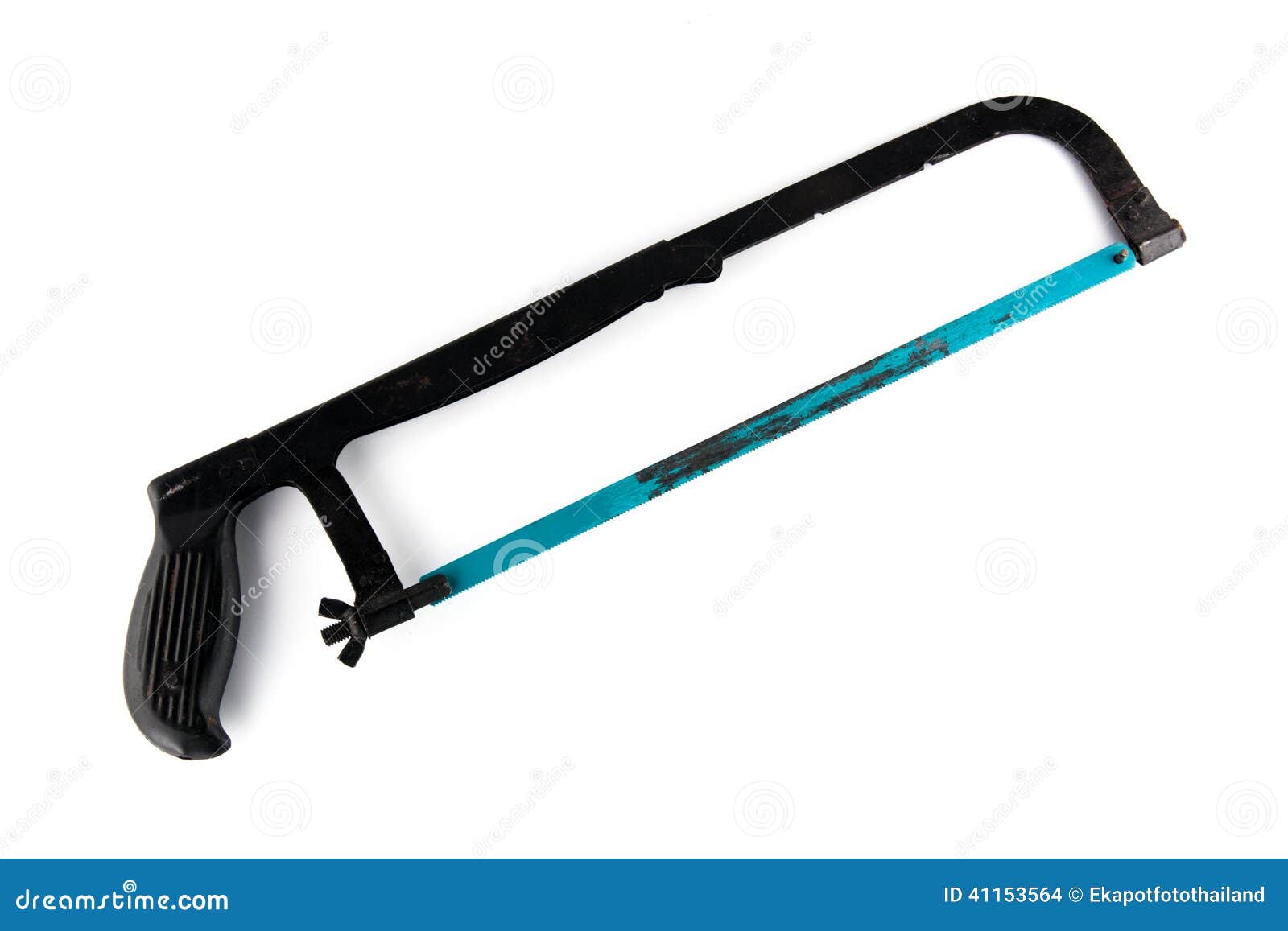 à¹‡Hacksaw Frame with Blade Stock Photo - Image of repair, hacksaw ...