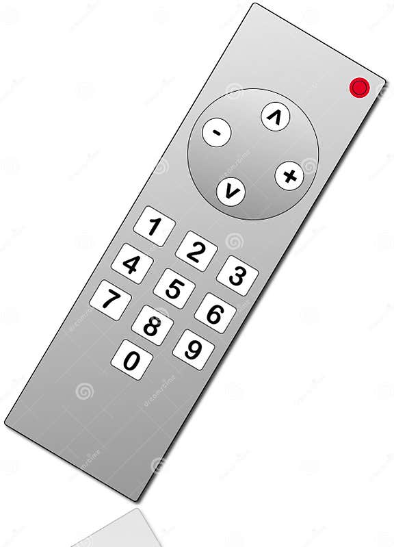 À télécommande illustration de vecteur. Illustration du graphisme ...