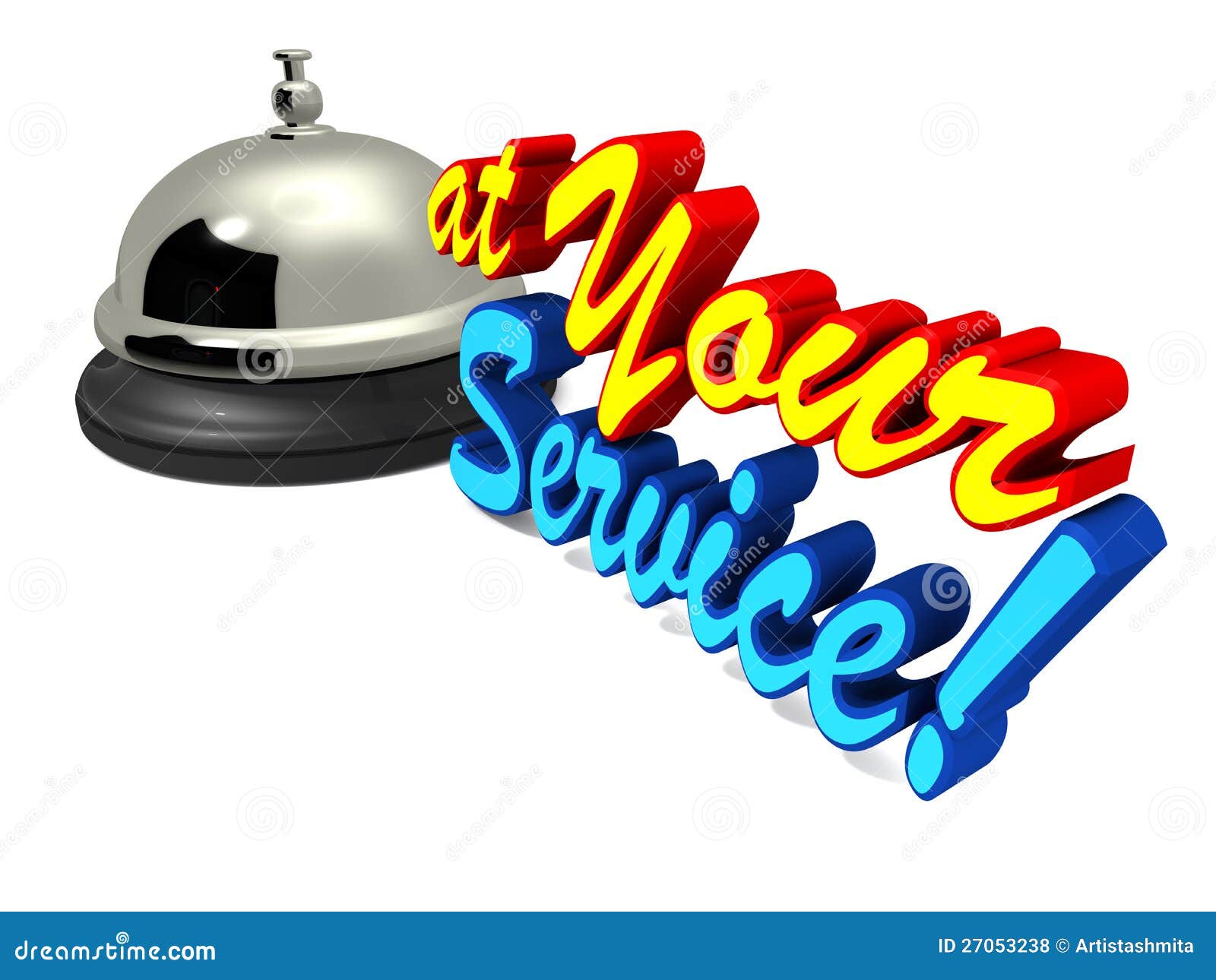 À votre service illustration stock. Illustration of extension - 27053238