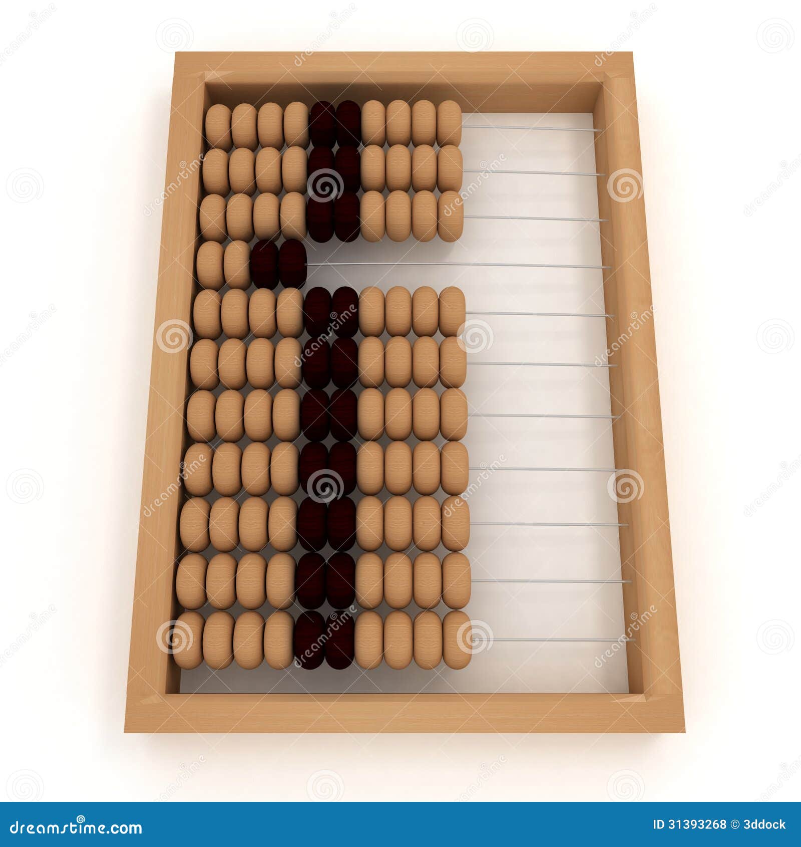 Ábaco stock de ilustración. Ilustración de figuras, financiero - 31393268