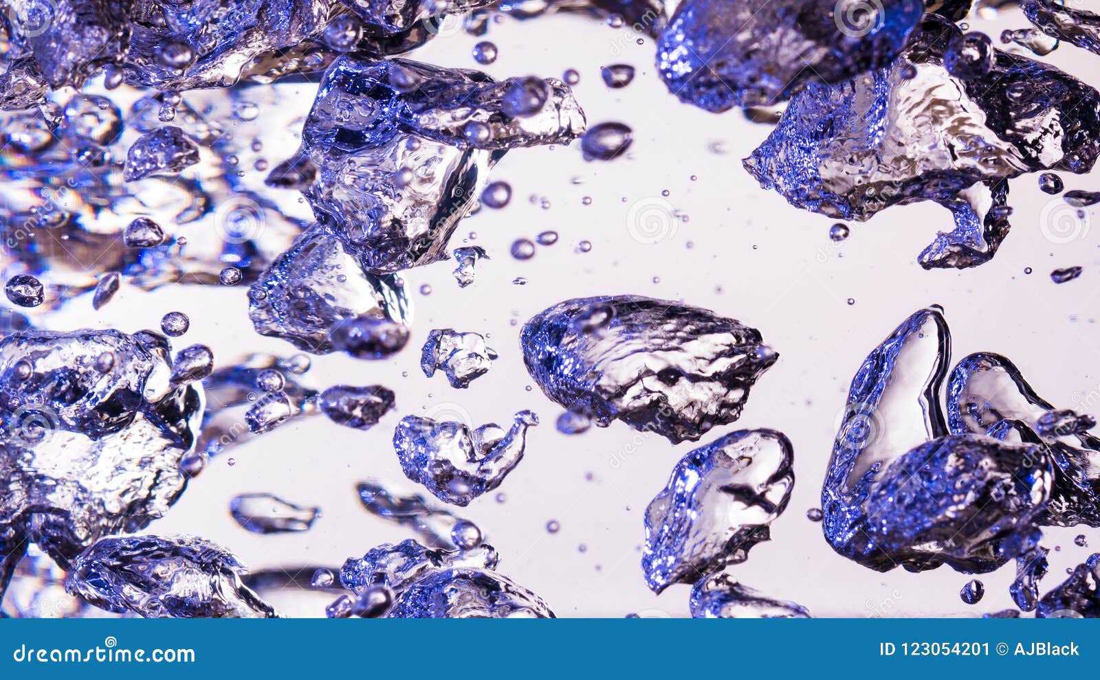 Água a ferver abstrata imagem de stock. Imagem de futurista - 123054201