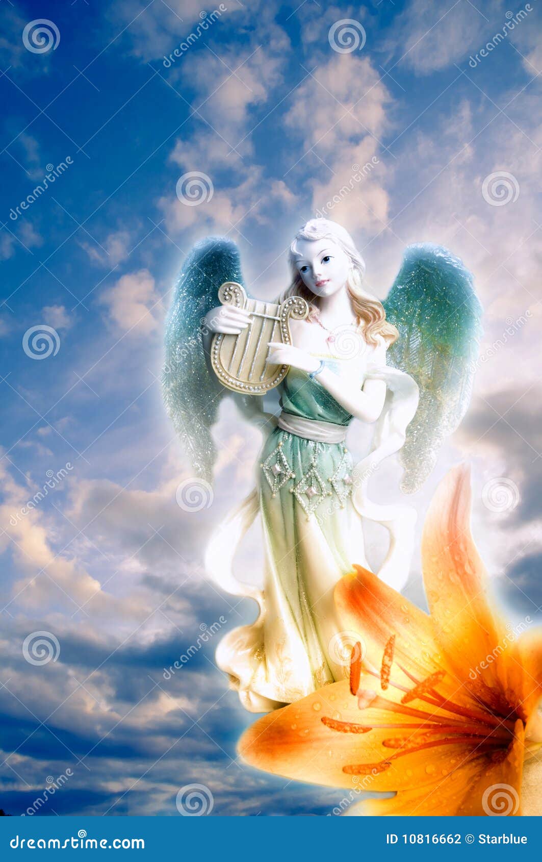 Ángel del arte foto de archivo. Imagen de espiritual - 10816662