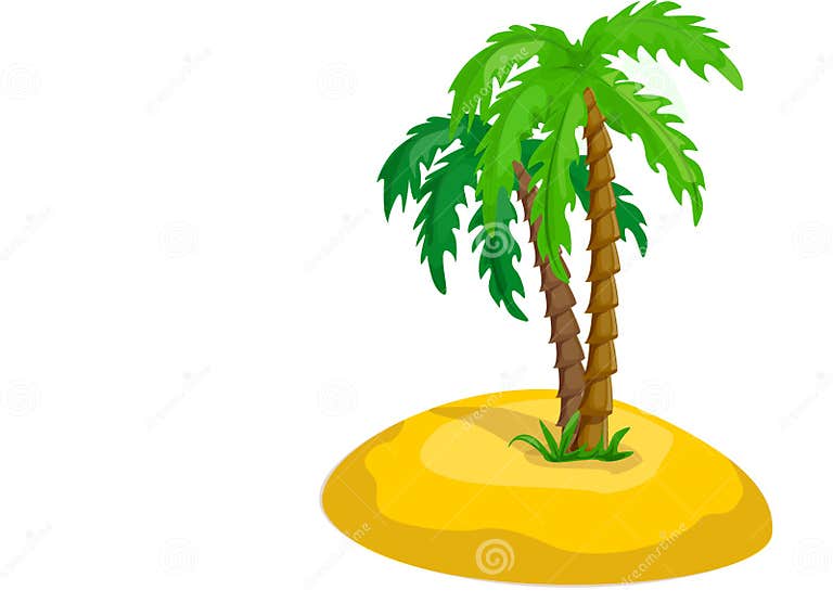 árbol y el sol, vector ilustración del vector. Ilustración de ...