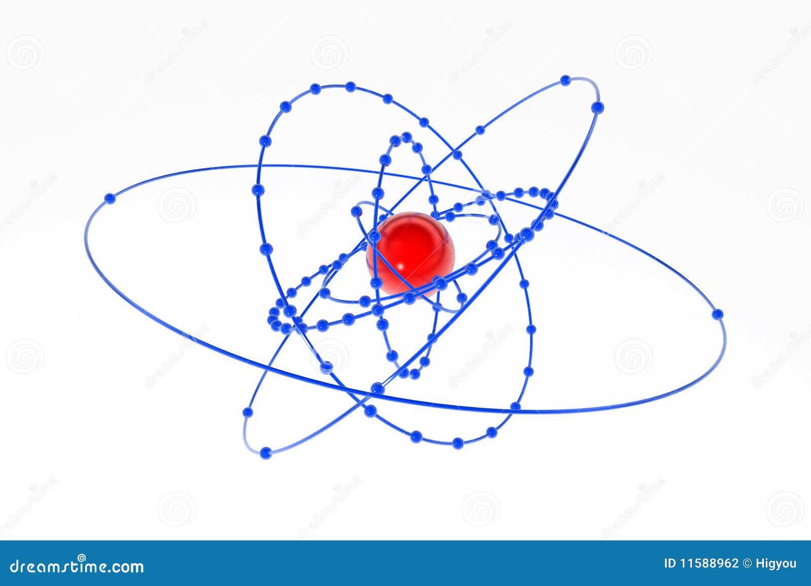 Átomo Del Plutonio Fotografía de archivo - Imagen: 11588962
