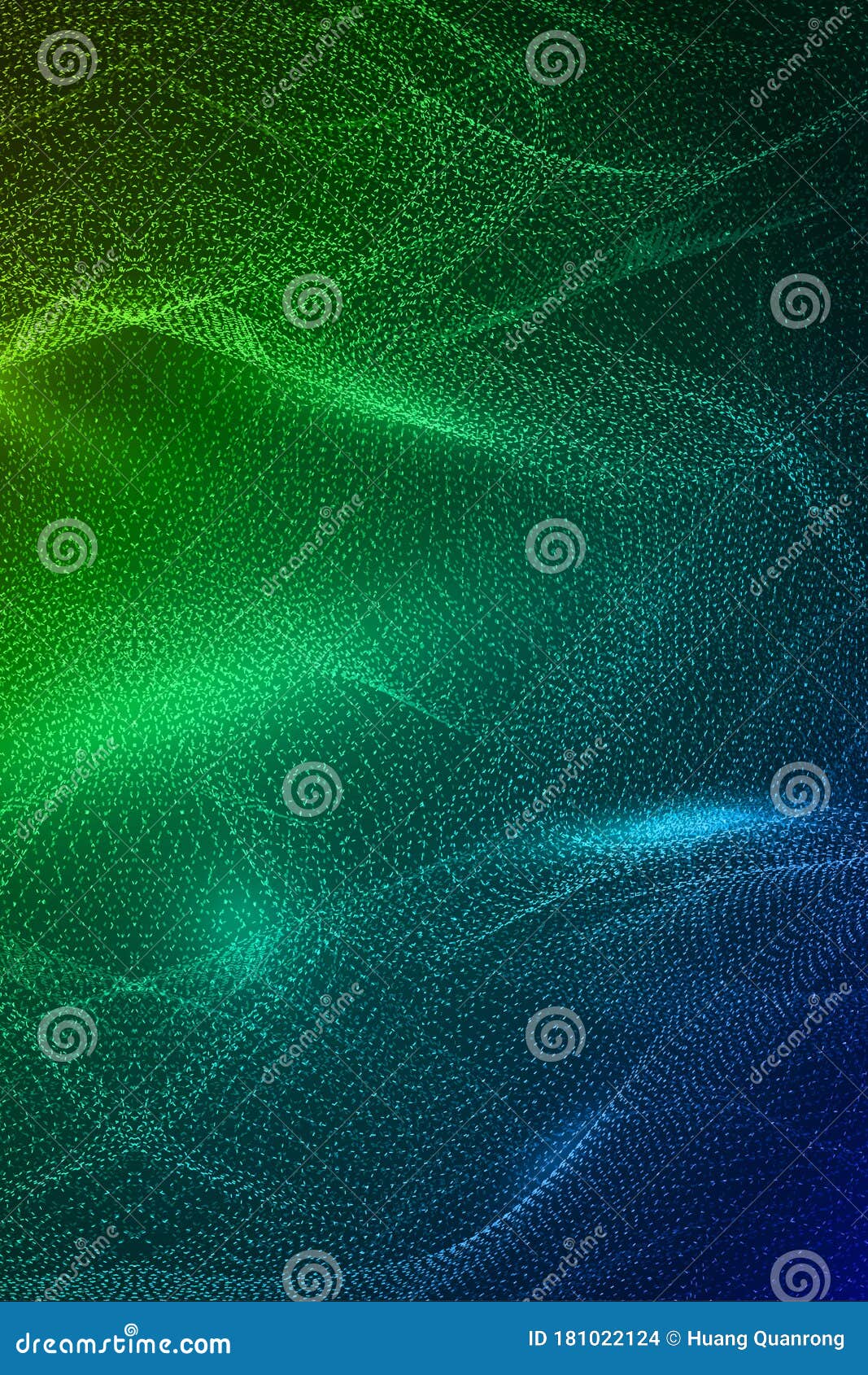 Particles Constitute The `5G` Font Design, Symbolizing The Epoch-making ...