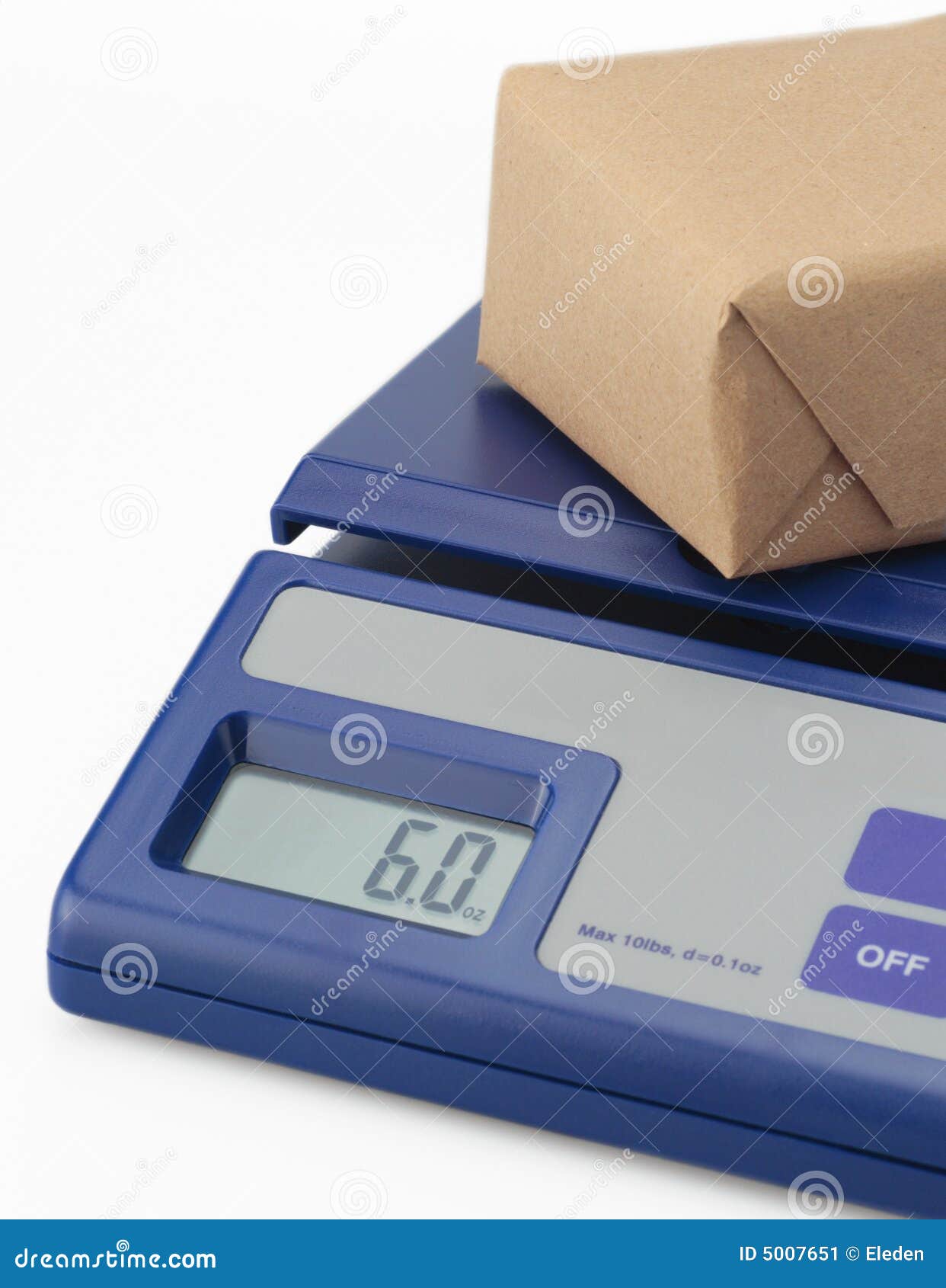 Échelle de courrier image stock. Image du emballage, outil - 5007651