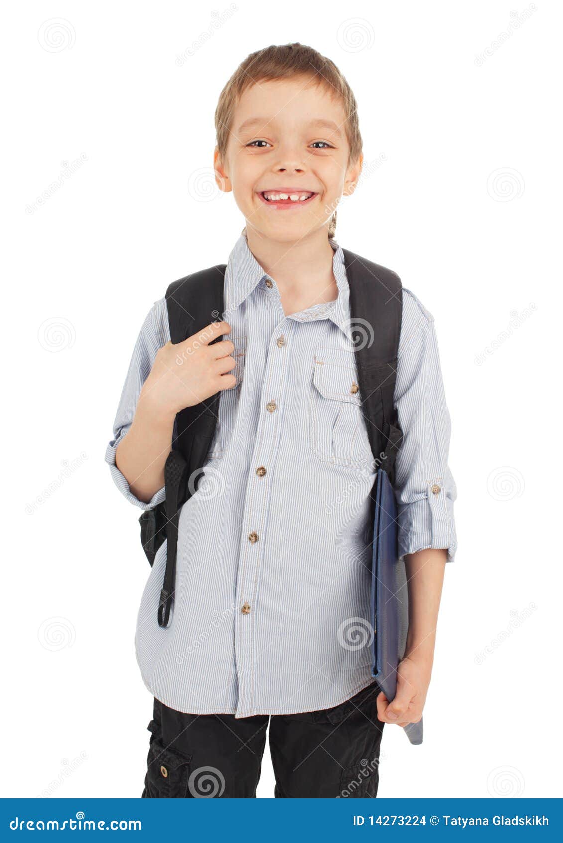 Écolier photo stock. Image du personne, étudier, sourire - 14273224