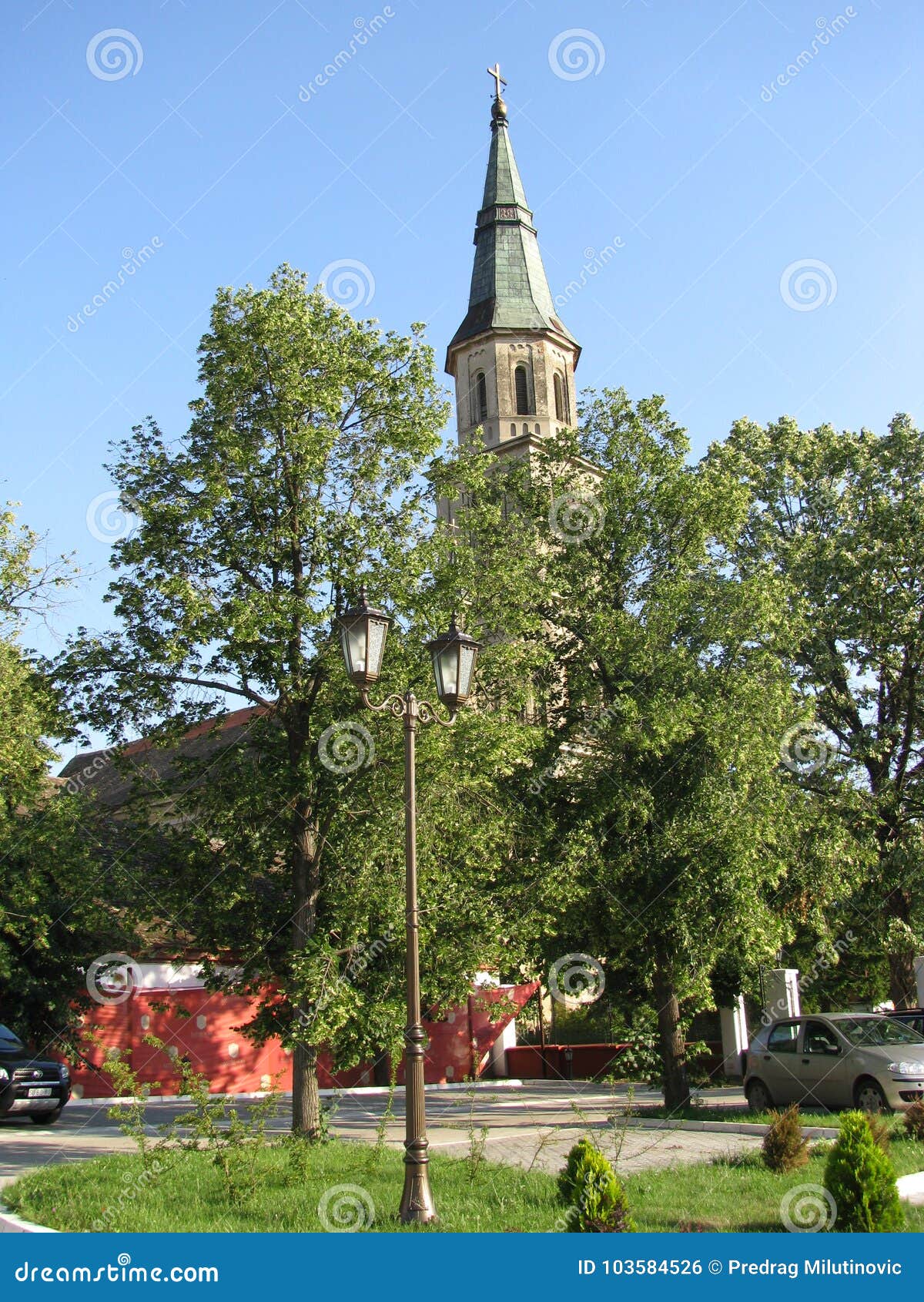 Église dans Voïvodine photo éditorial. Image du serbe - 103584526
