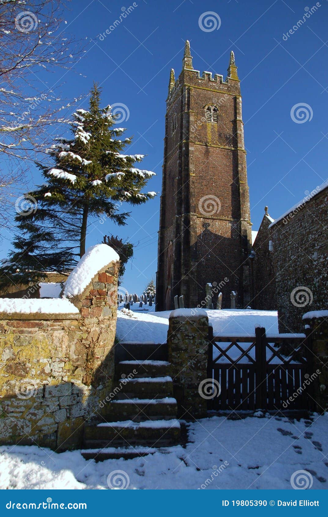 Église de Monkleigh photo stock. Image du tour, religion - 19805390