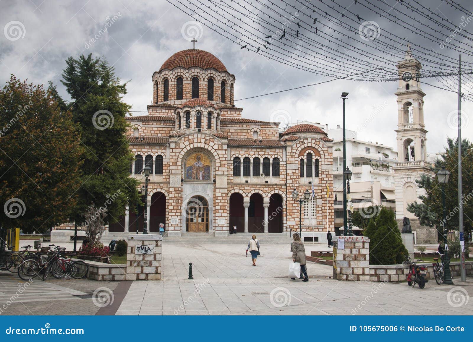 Église De Saint-Nicolas Dans Volos, Grèce Photo éditorial - Image du ...