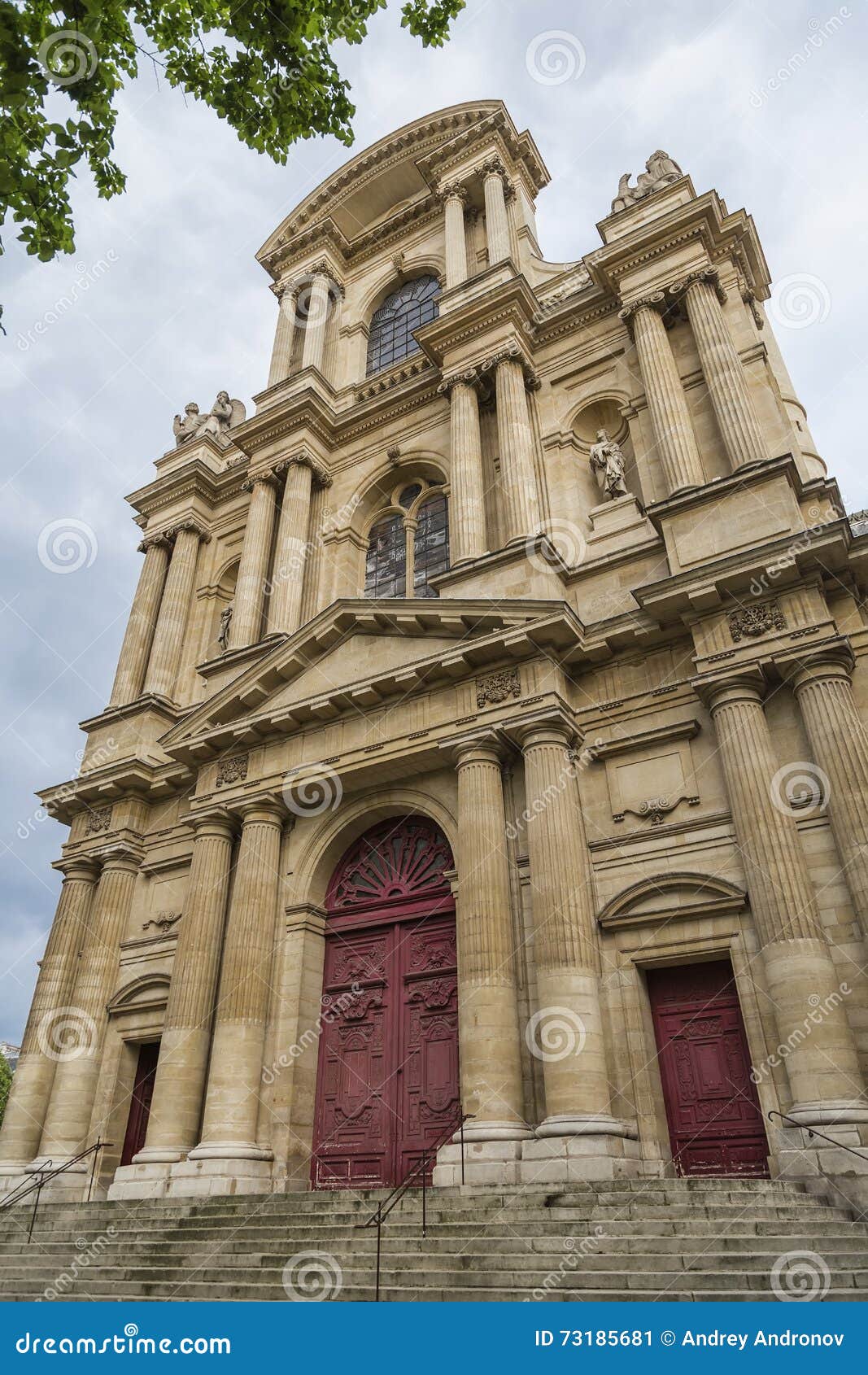 Église Des Saints Gervasius Et Protasius Image stock - Image du ...