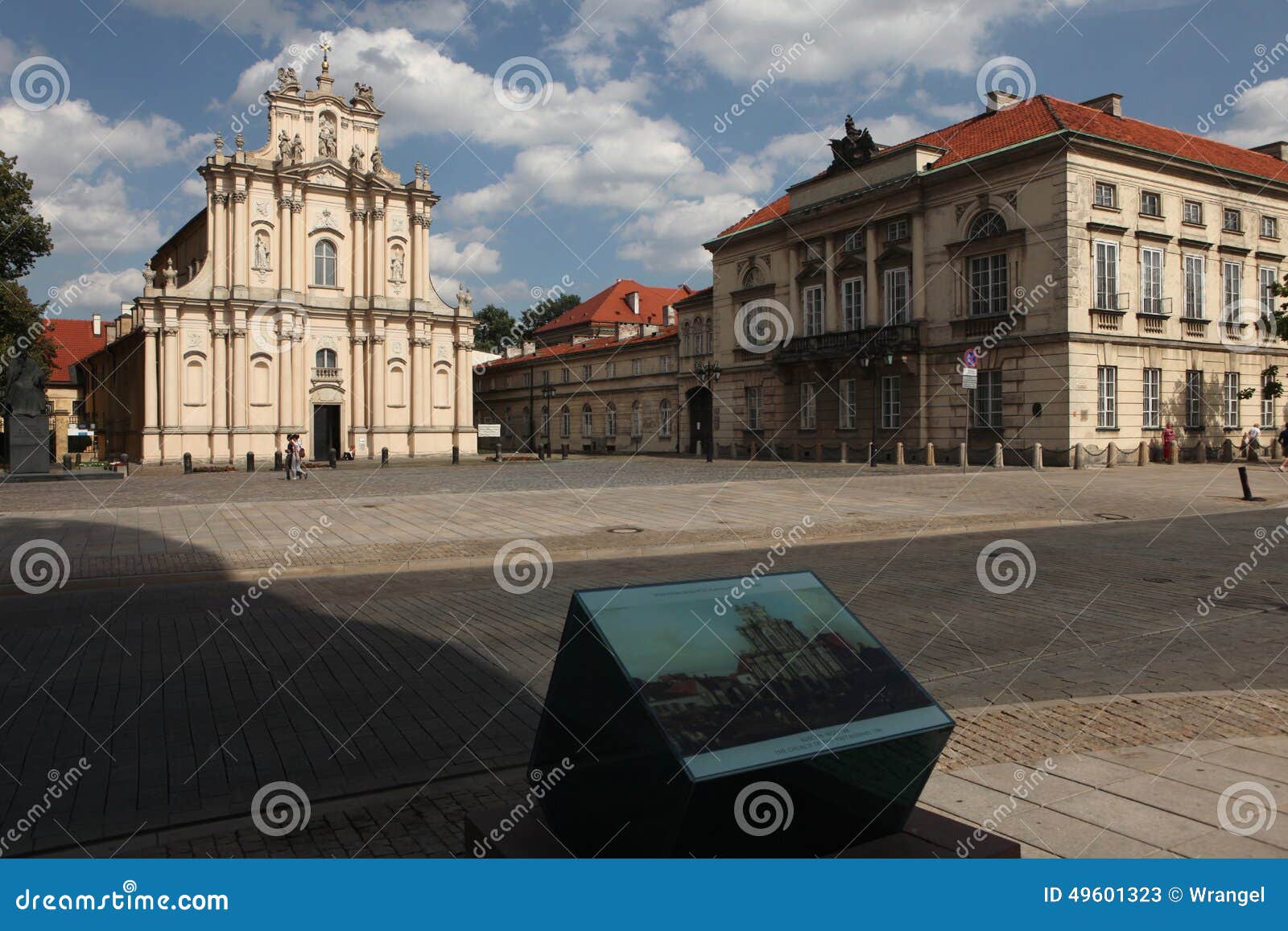 Église Rococo Du Visitandines à Varsovie, Pologne Photo stock éditorial ...