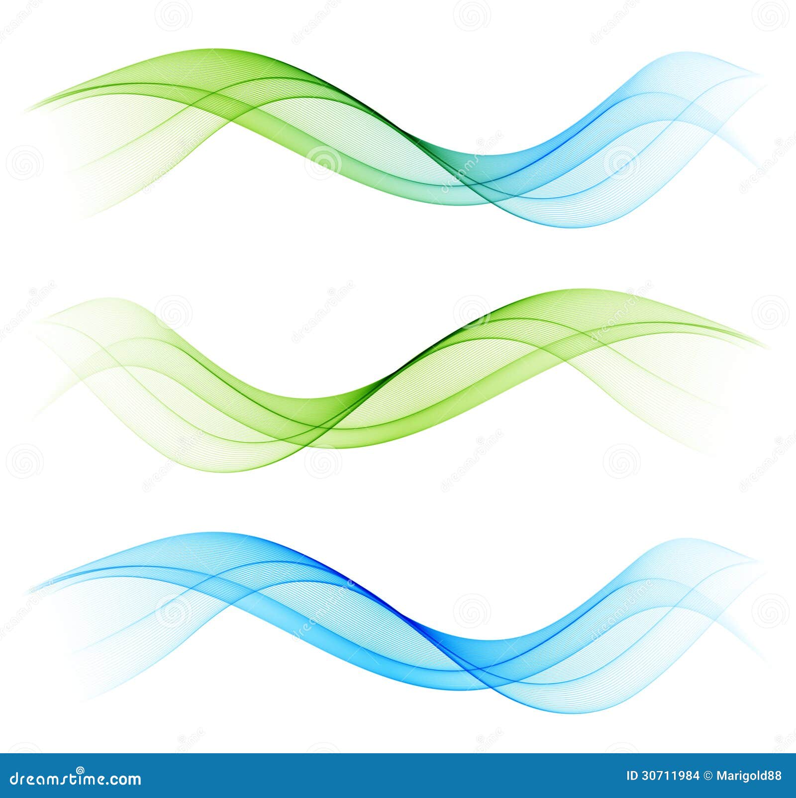 Élément Abstrait De Conception De Vague Illustration de Vecteur ...